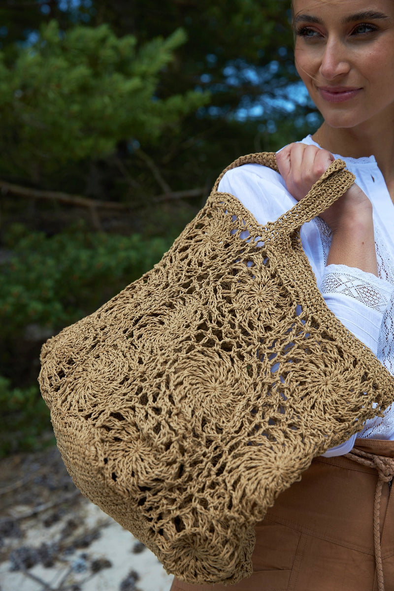Sac RAPHIA CROCHET – Chicosoleil